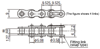 (Economy series) Chain 35 | MISUMI | MISUMI South East Asia