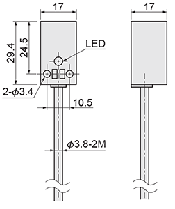 Proximity Sensors Square Body | MISUMI | MISUMI South East Asia