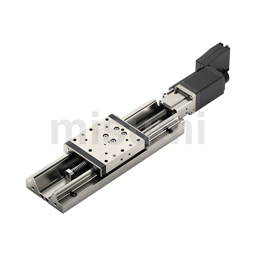 X-Axis Motorized Positioning Stages, Long stroke, Linear Ball Guide ...