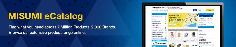 MISUMI's eCatalog Key Features | MISUMI South East Asia