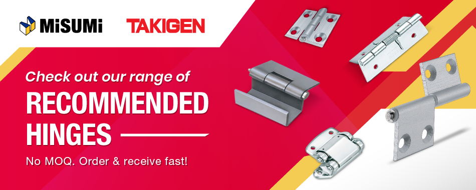Check our range of Recommended Hinges for your requirements | MISUMI ...
