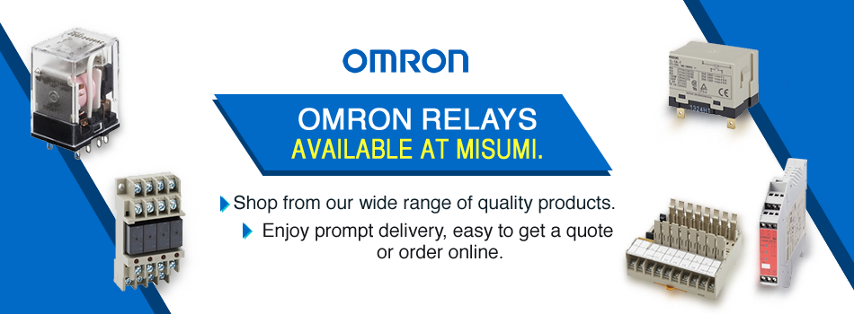 OMRON Relays at MISUMI - Receive them Fast l MISUMI South East Asia